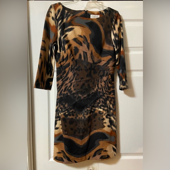 Jessica Simpson | Dresses | Jessica Simpson Animal Print Dress | Poshmark